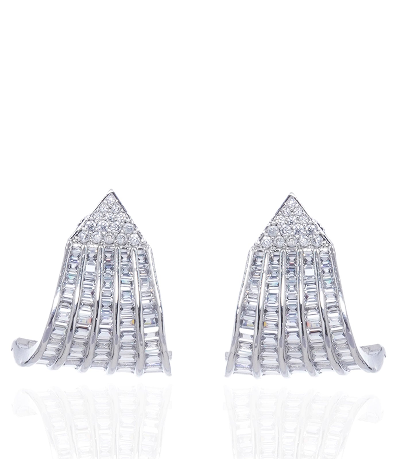 ALLISON WHITE ZIRCON STUD – Preeti Mohan